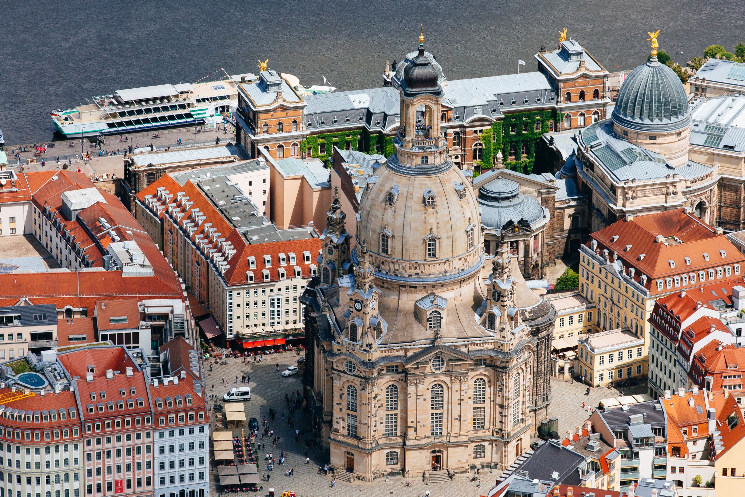 Bauwerk der Frauenkirche Dresden