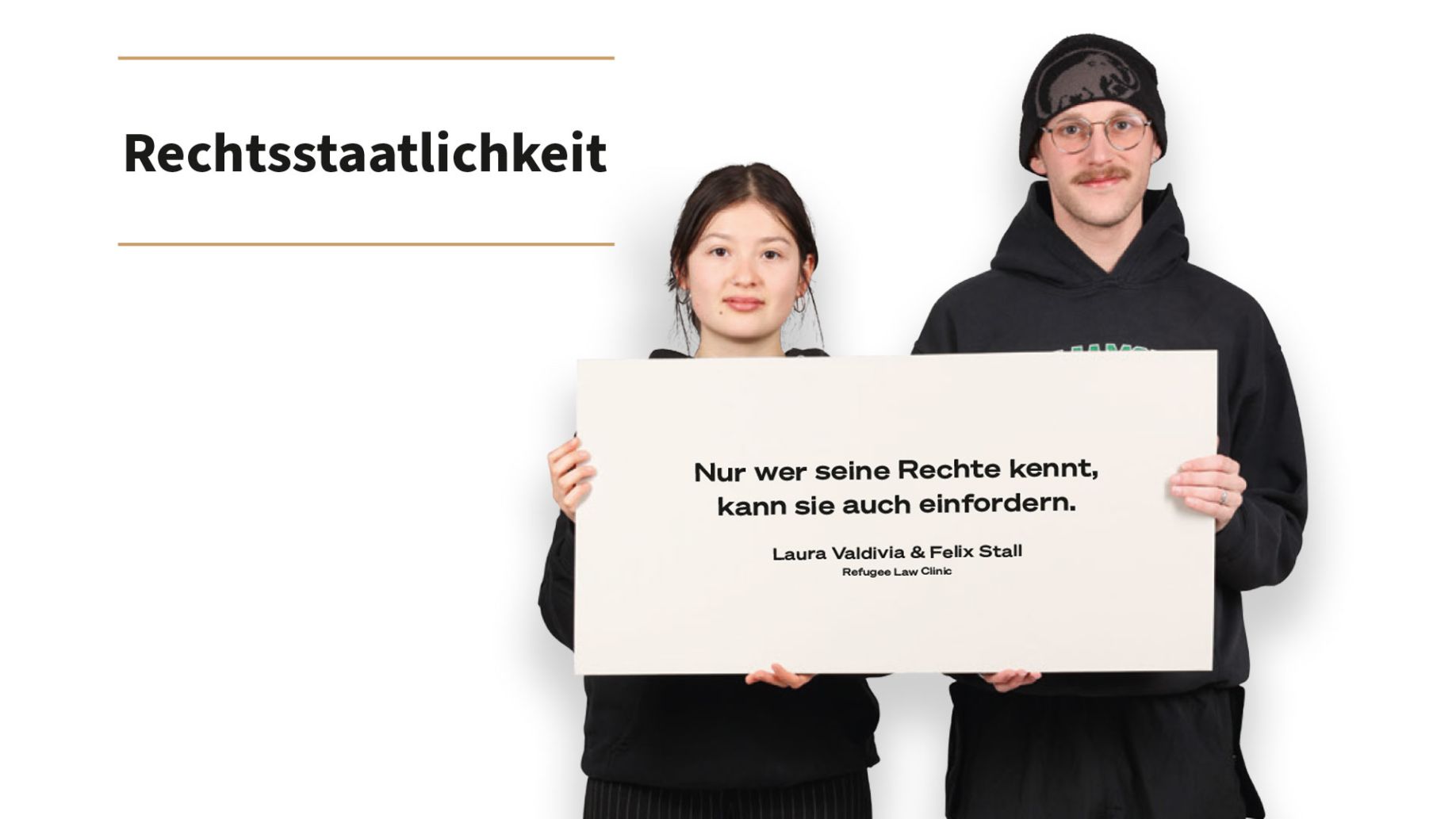 Wir haben die Wahl